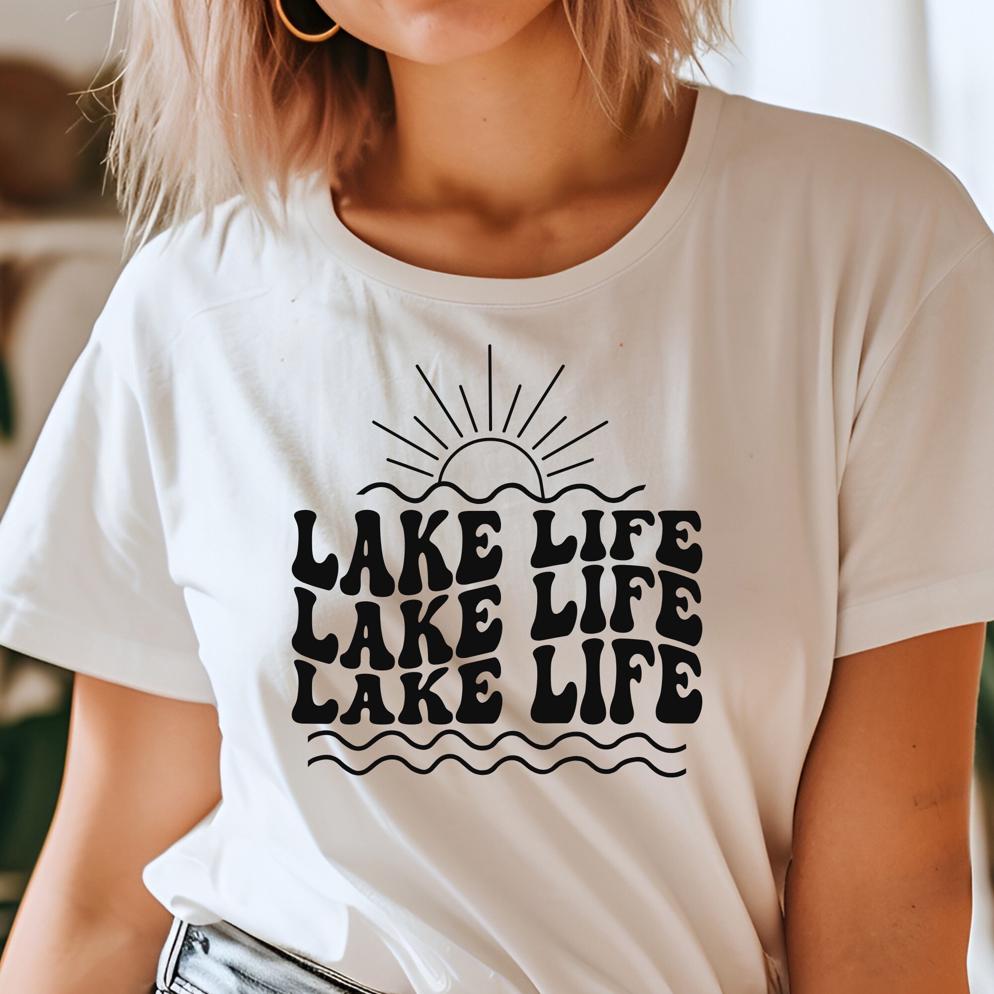 Lake Life Svg, Lake Svg, Lake Vibes Svg, Summer Shirt Svg, Vacation Svg ...