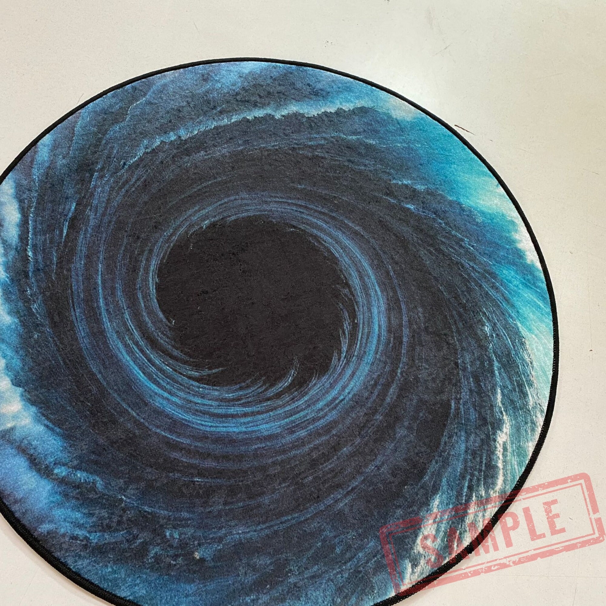 Mexican Style Rug, Medallion Rug, Symbolic Rug, Colorful Rug, Round Rug ...