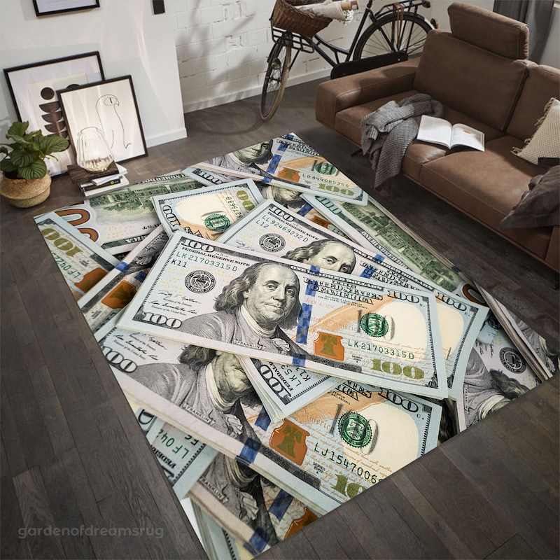 Money Rug - Etsy