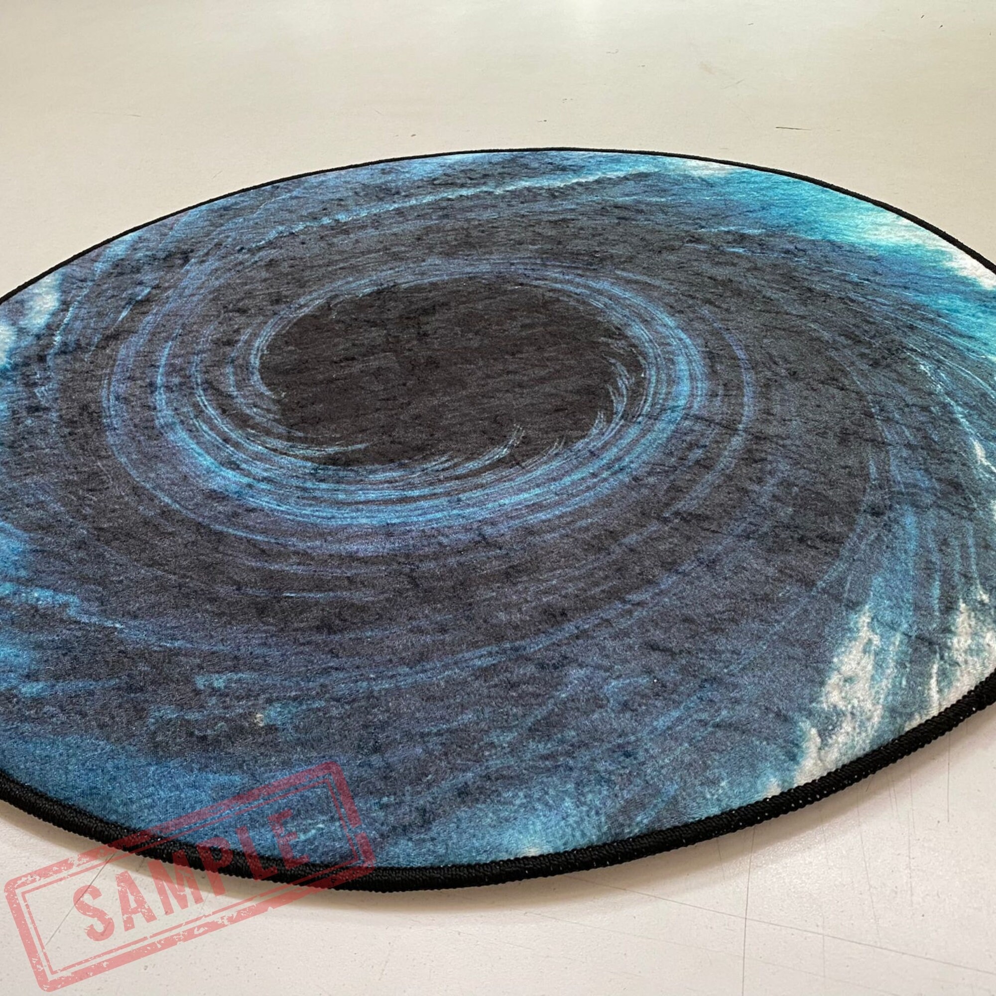 Mexican Style Rug, Medallion Rug, Symbolic Rug, Colorful Rug, Round Rug ...