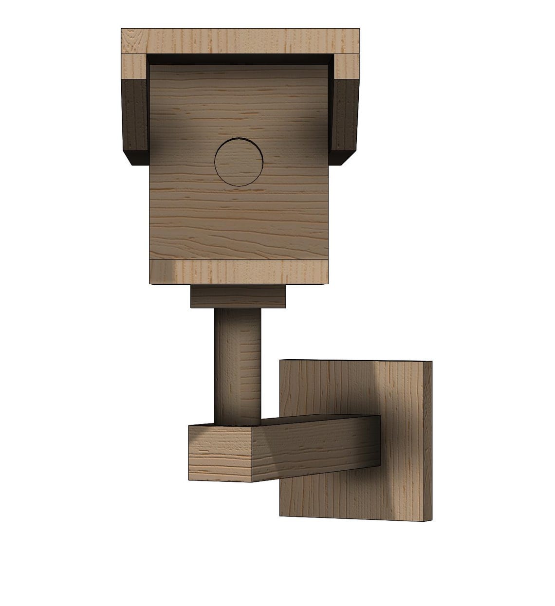 Security Camera Birdhouse Plans for Wren, Chickadee, Titmouse, or ...