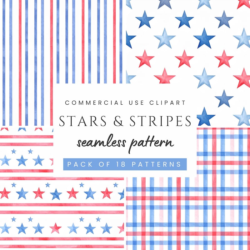 4th of July Patterns - Etsy