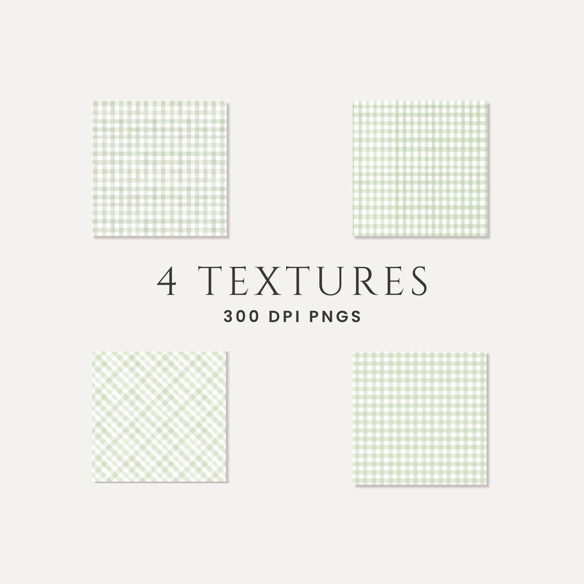 Gingham Sage Green Digital Paper Watercolor Checkered Pattern Seamless ...