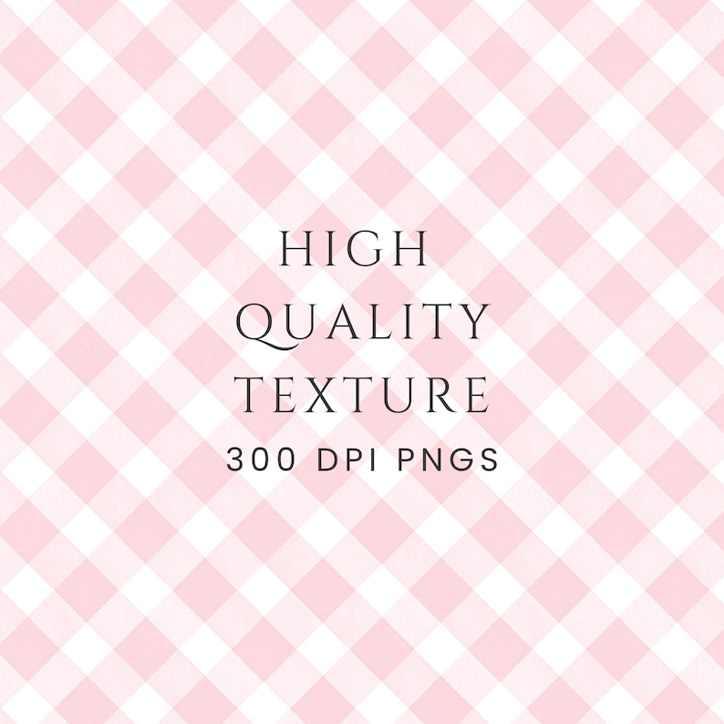 Gingham Pastel Pink Digital Paper Watercolor Checkered Pattern Seamless ...