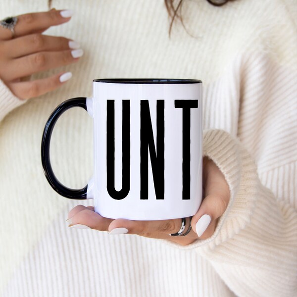 Funny Coffee Black Mug - Etsy