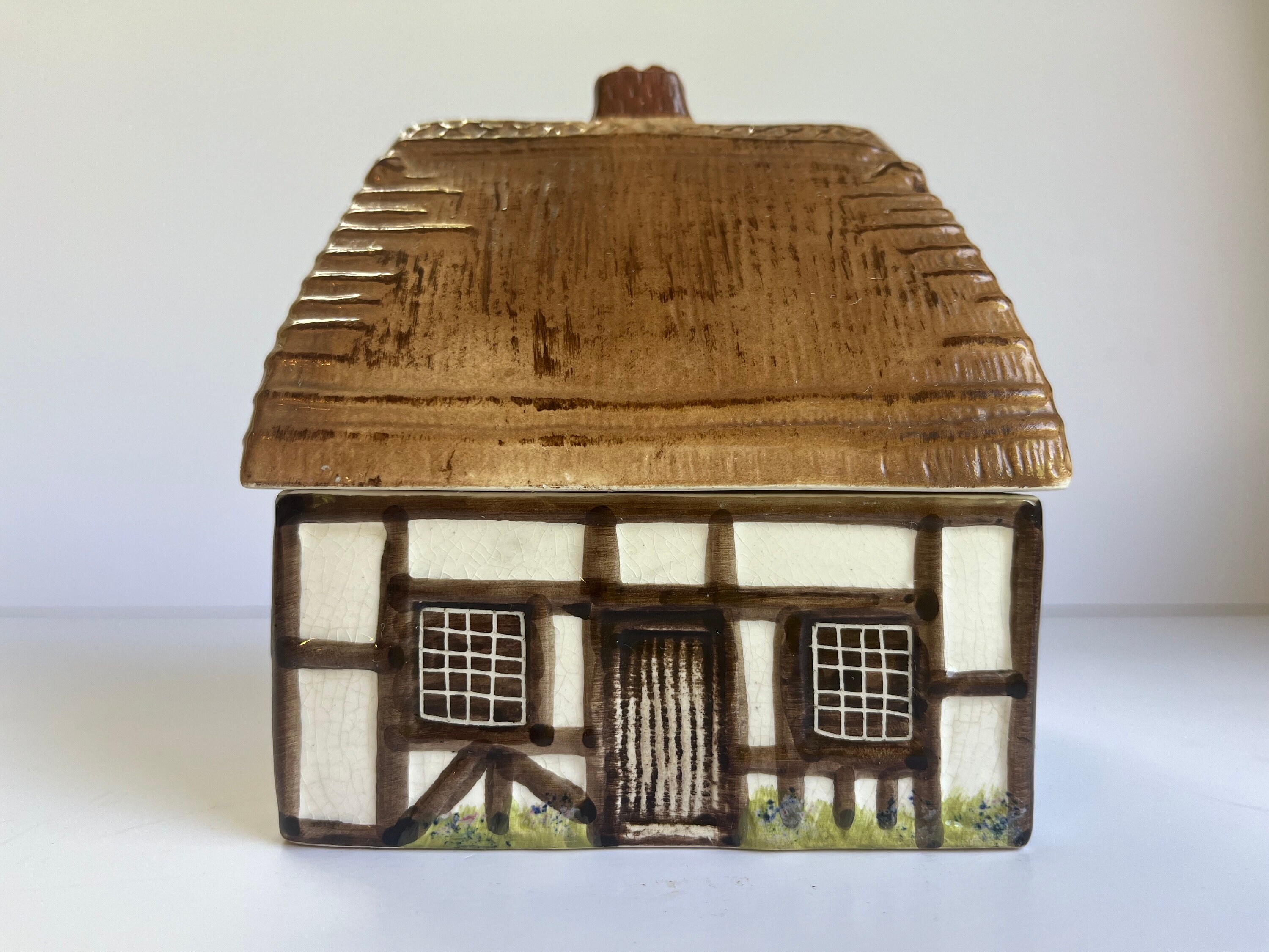 Vintage Twining Tudor House Tea Caddy - Etsy