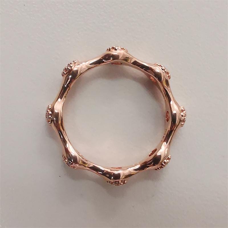 Pandora Sparkling Pavé Modern Love Pod Ring - Etsy