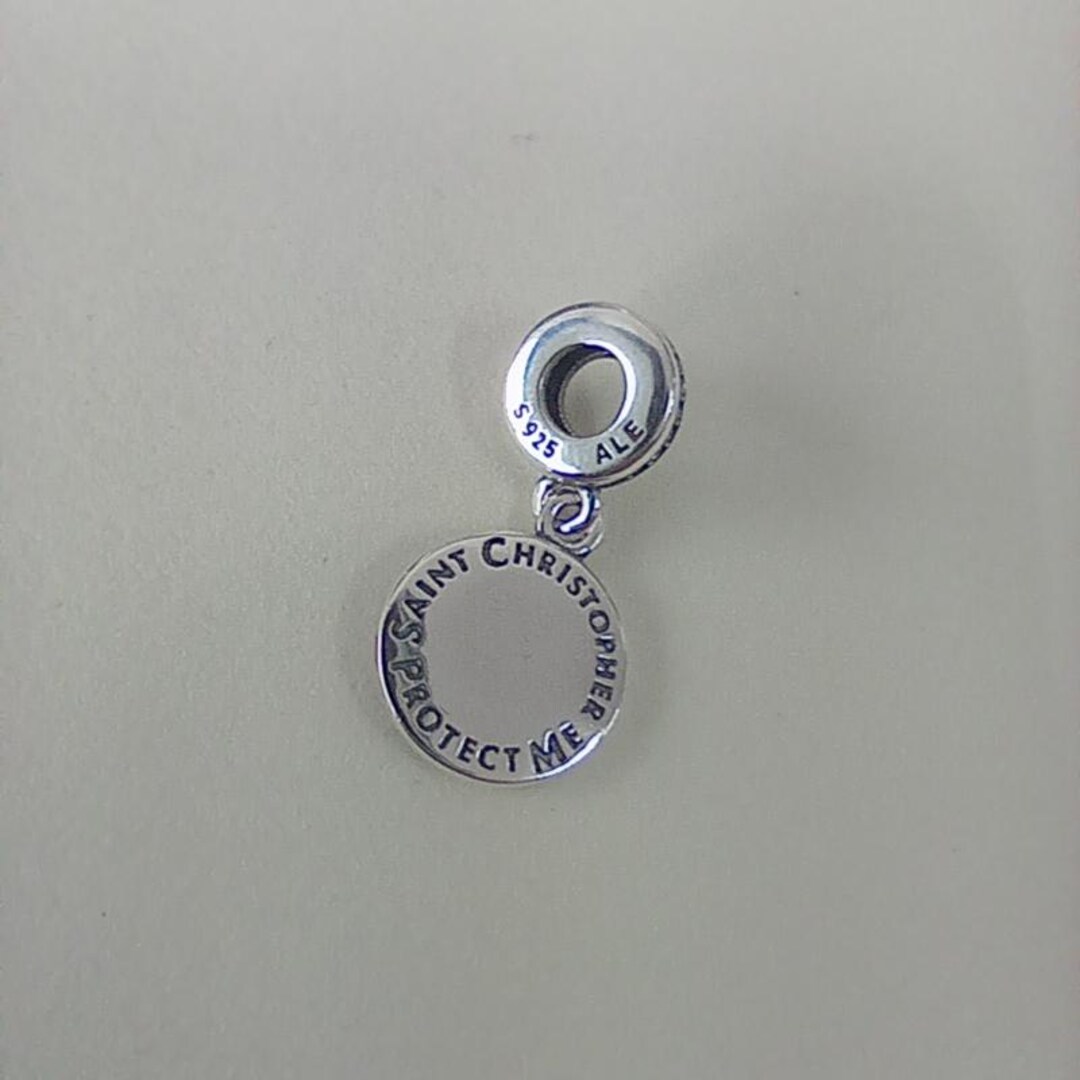 Pandora St.christopher Patron Saint of Travel Charm - Etsy