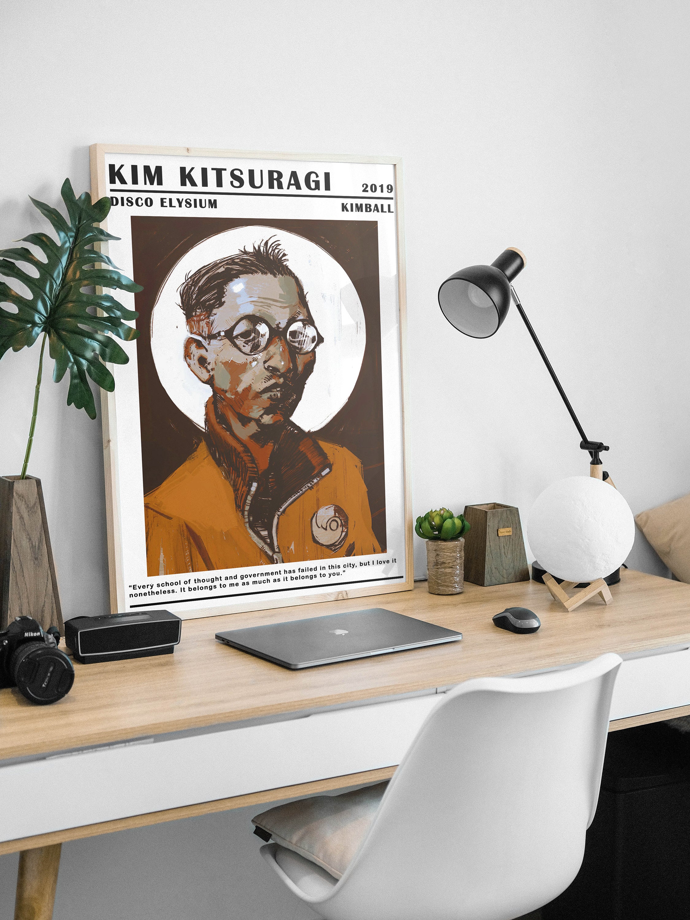 Kim Kitsuragi Disco Elysium Poster Print, Kim Kitsuragi Gift Poster ...