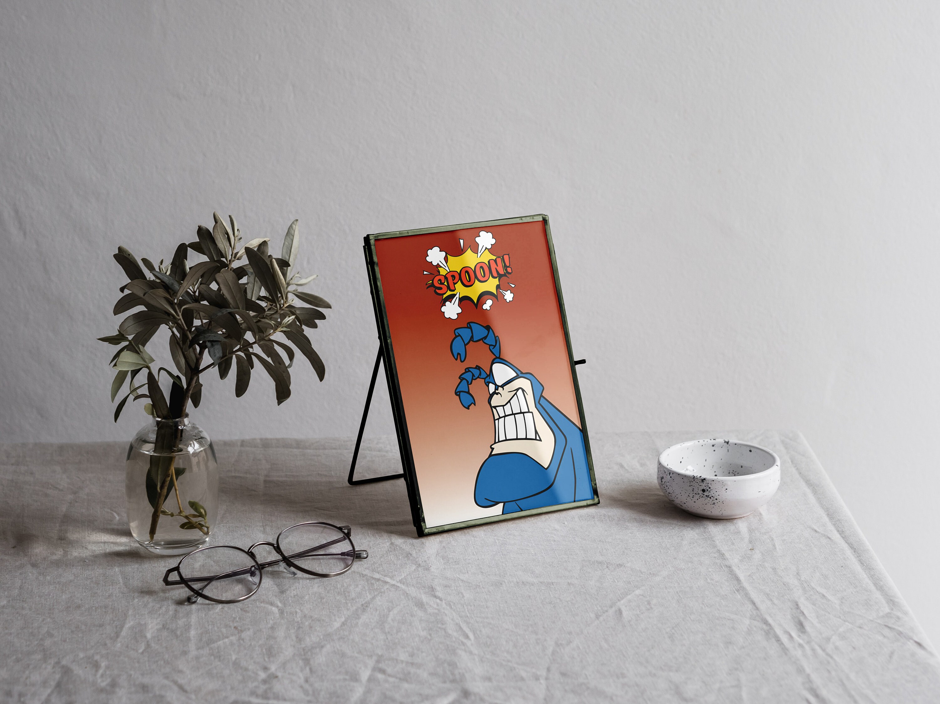 The Tick Cartoon Poster Print, the Tick Gift Poster, the Tickposter ...