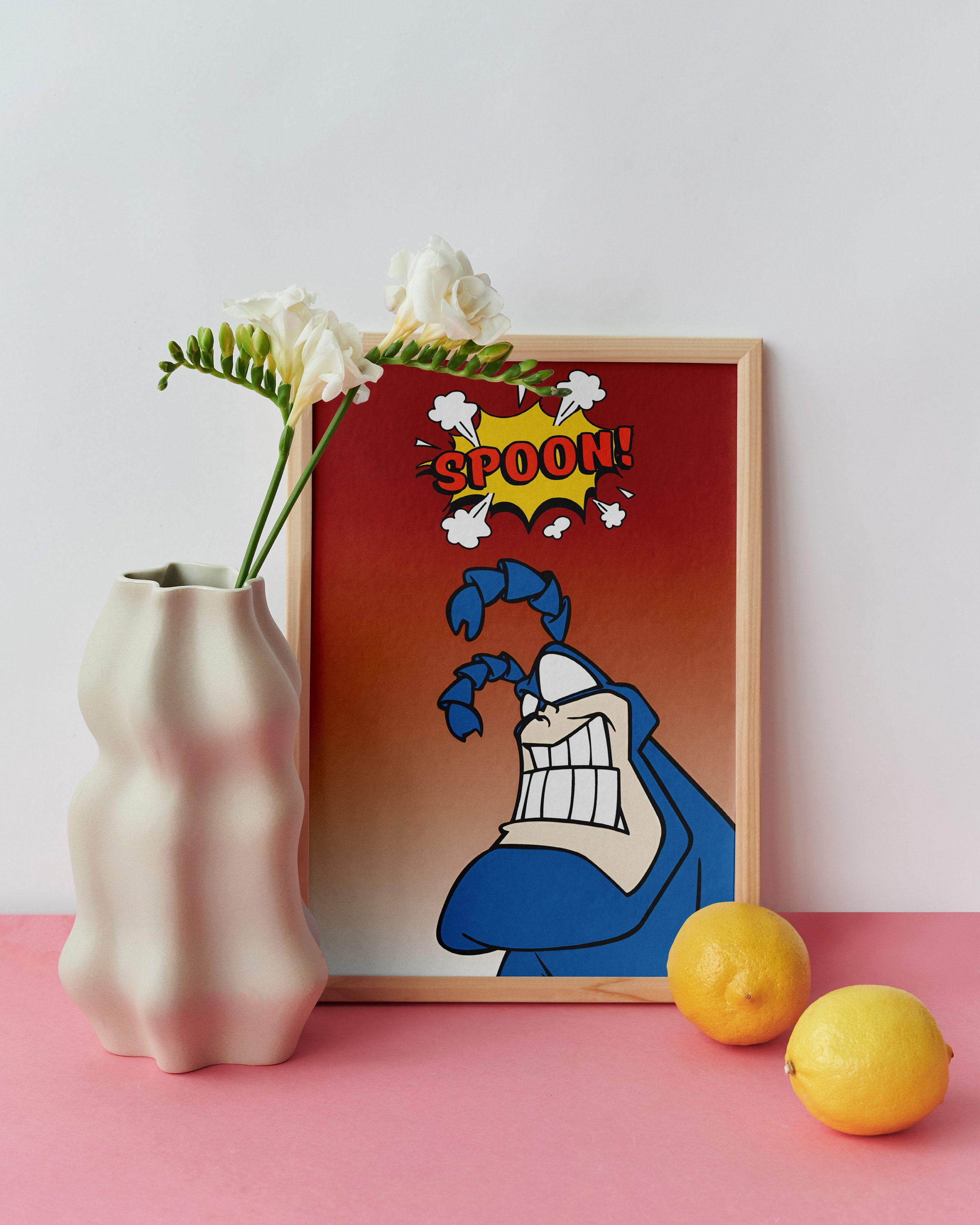 The Tick Cartoon Poster Print, the Tick Gift Poster, the Tickposter ...