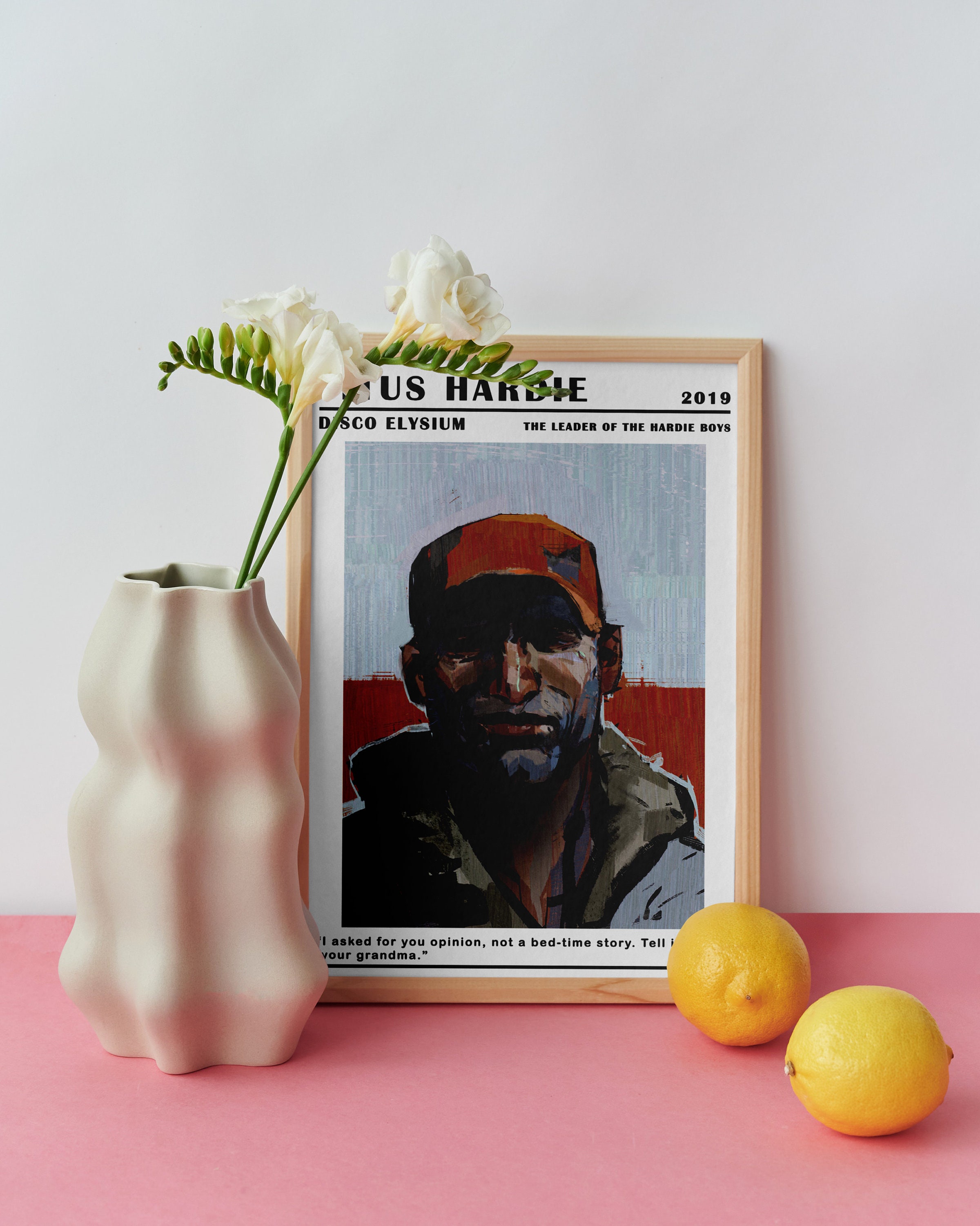 Titus Hardie Disco Elysium Poster Print Titus Hardie Gift - Etsy