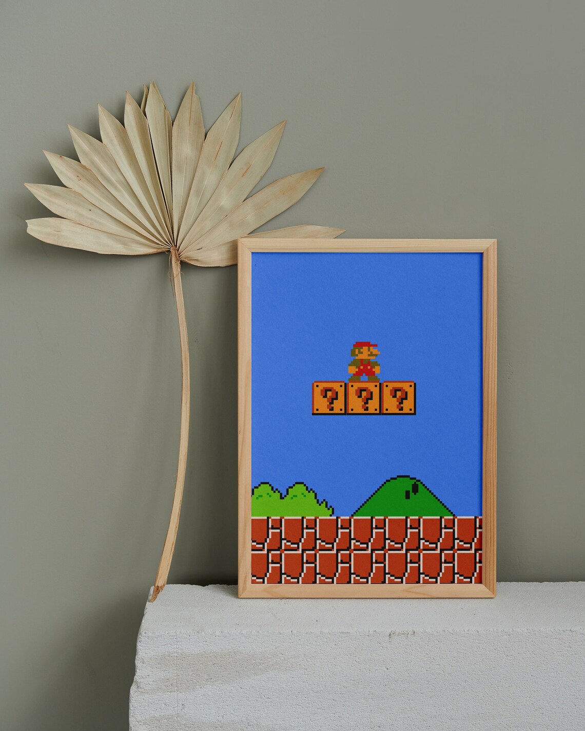 Super Mario Bros Poster Print, Super Mario Bros Gift Poster, Super ...