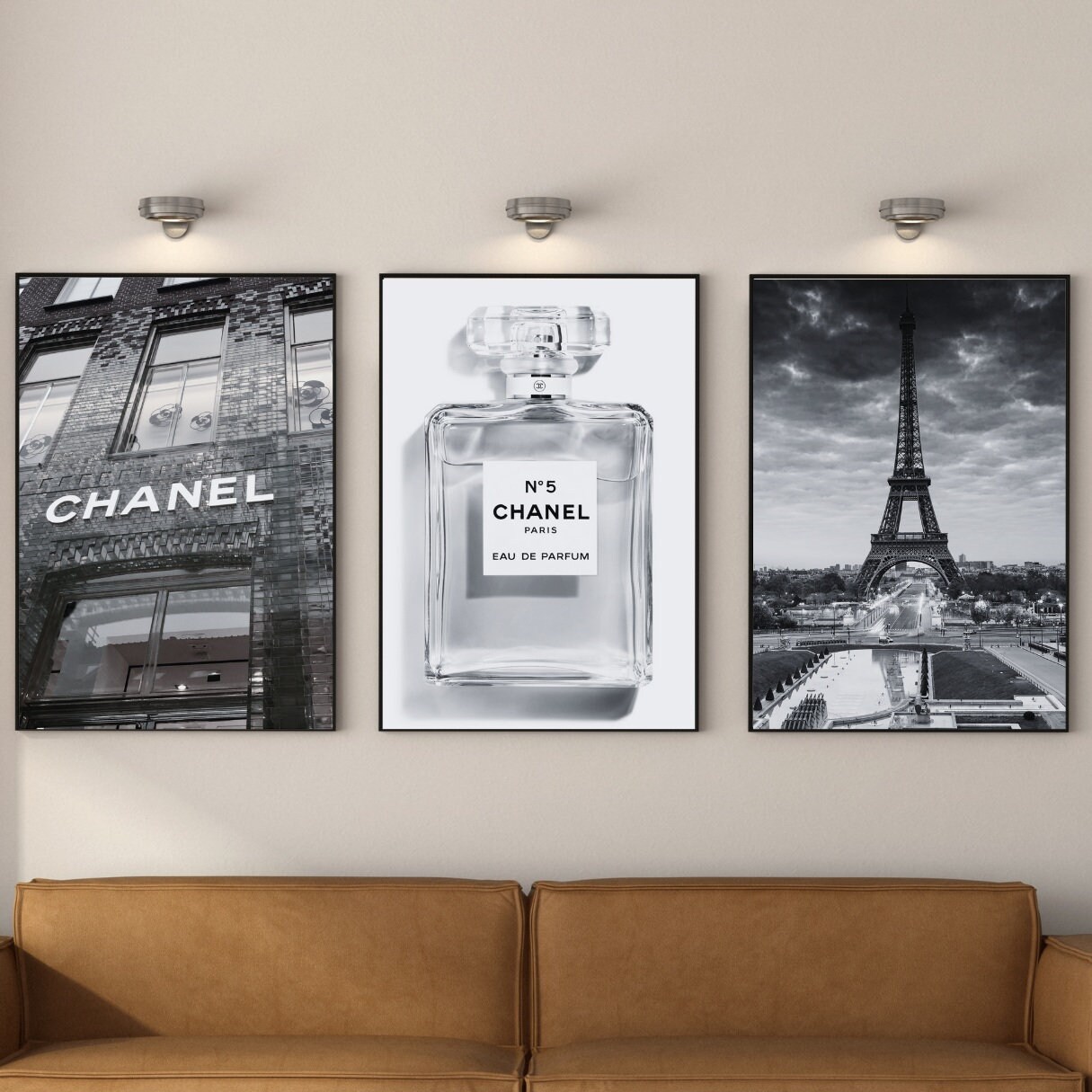 Set of 3 Luxury Fashion Print, Luxury Fashion Posters, Designer Wall ...