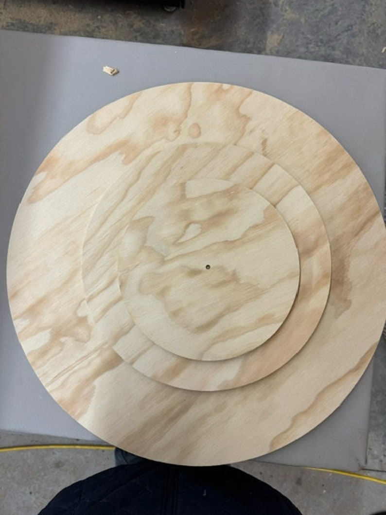 Cupcake Stand Rounds Pack 1/2 Pine Rounds CNC Cut Wood Paint & Decorate ...