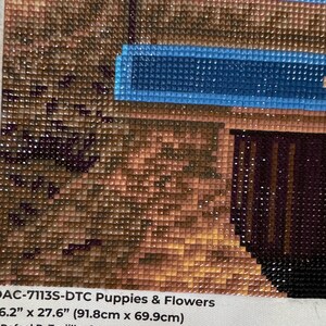 Diamond Painting Finished | Colorful Dog Art | Diamond Painting Wall ...