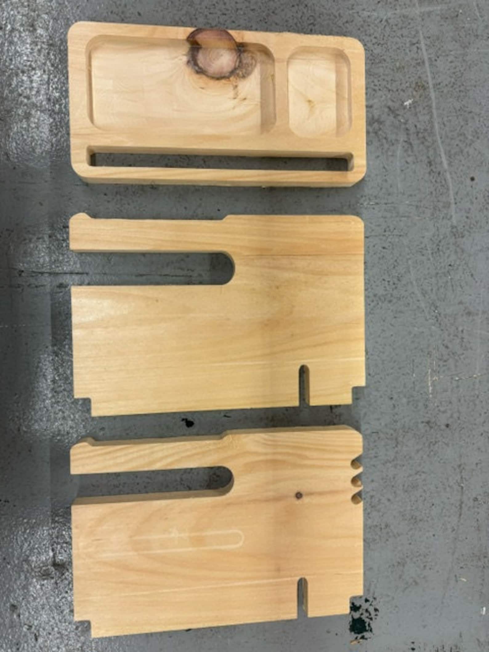 Docking Station Phone Caddy Unfinished Blank - Etsy