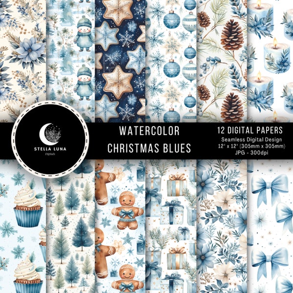 Blue Xmas - Etsy