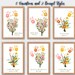Mother's Day Garden Printable, Mother's Day Craft Handprint Art, Parent ...