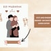 Digital Eid Money Holder, Editable Eid Money Card, Couple Eid, 6 ...