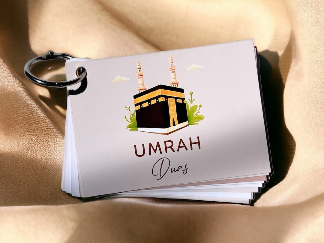Umrah Duas Printable, Umrah Dua Cards Digital, Umrah Dua Flashcards ...