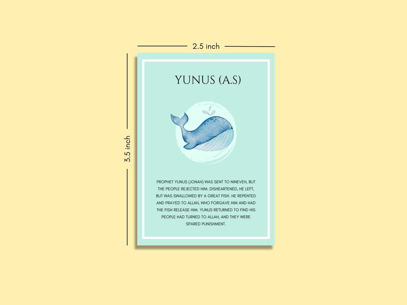 The Prophets in Islam Flashcards, 25 Prophets in Islam Flashcards PDF ...