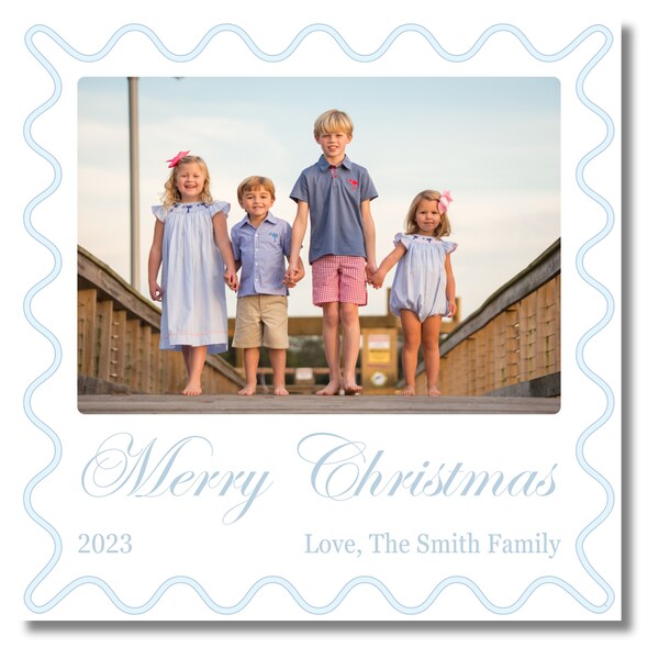 Blue Christmas Cards - Etsy