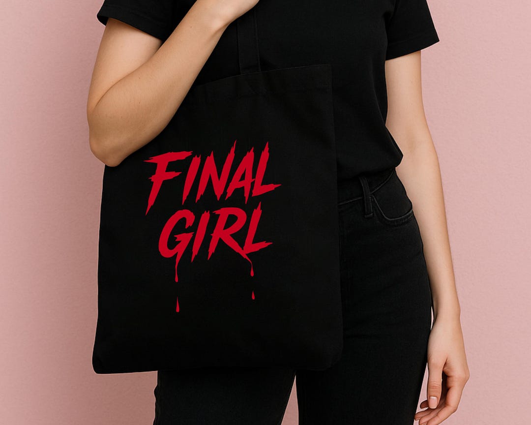 Final Girl Tote Bag – Horror Tote, Slasher Film Inspired Bag, Goth ...