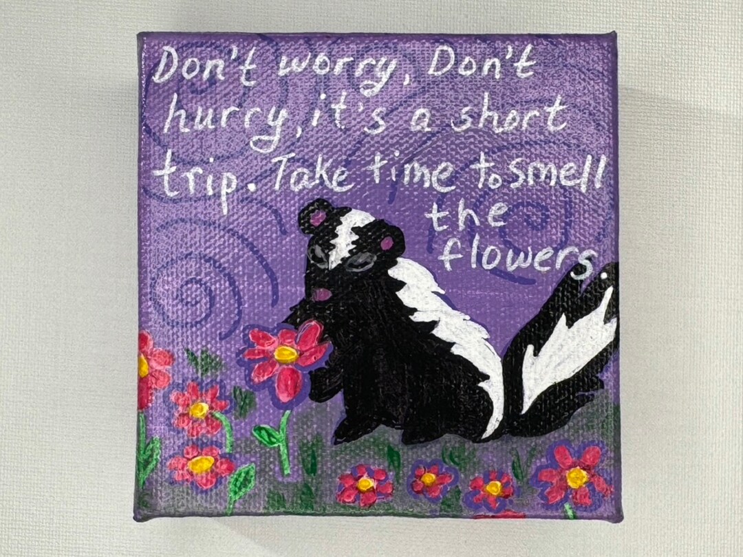 Smell the Flowers - Etsy