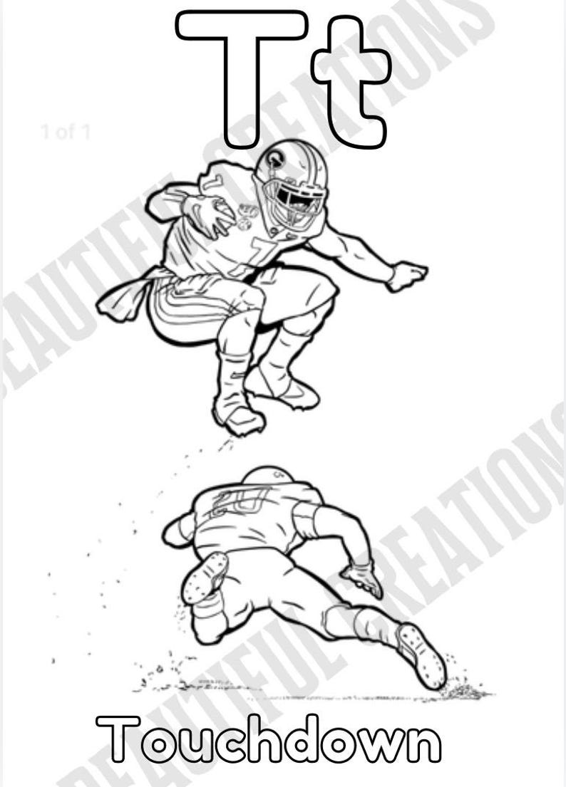 UGA Georgia Football Coloring Book - Etsy