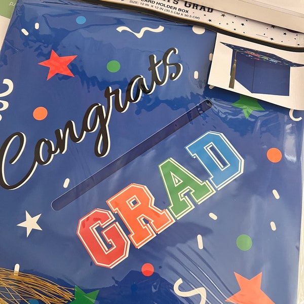 Custom Card Box Graduation - Etsy