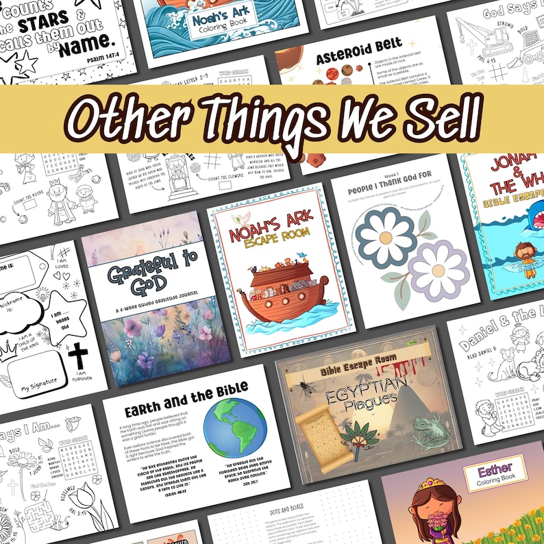 Bible Escape Room for Kids Noah's Ark Escape Room Genesis Escape Room ...