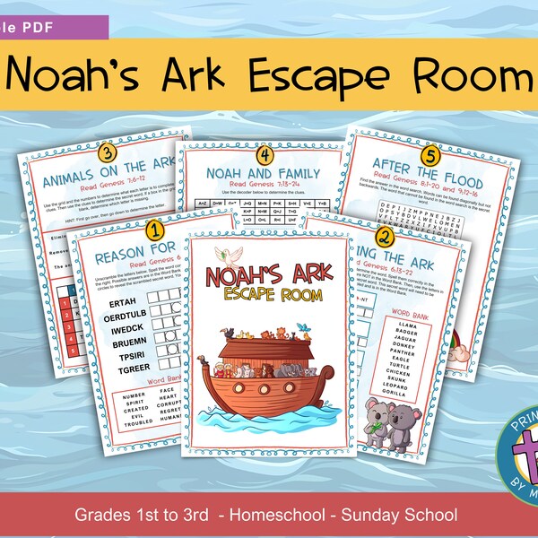 Bible Escape Rooms - Etsy