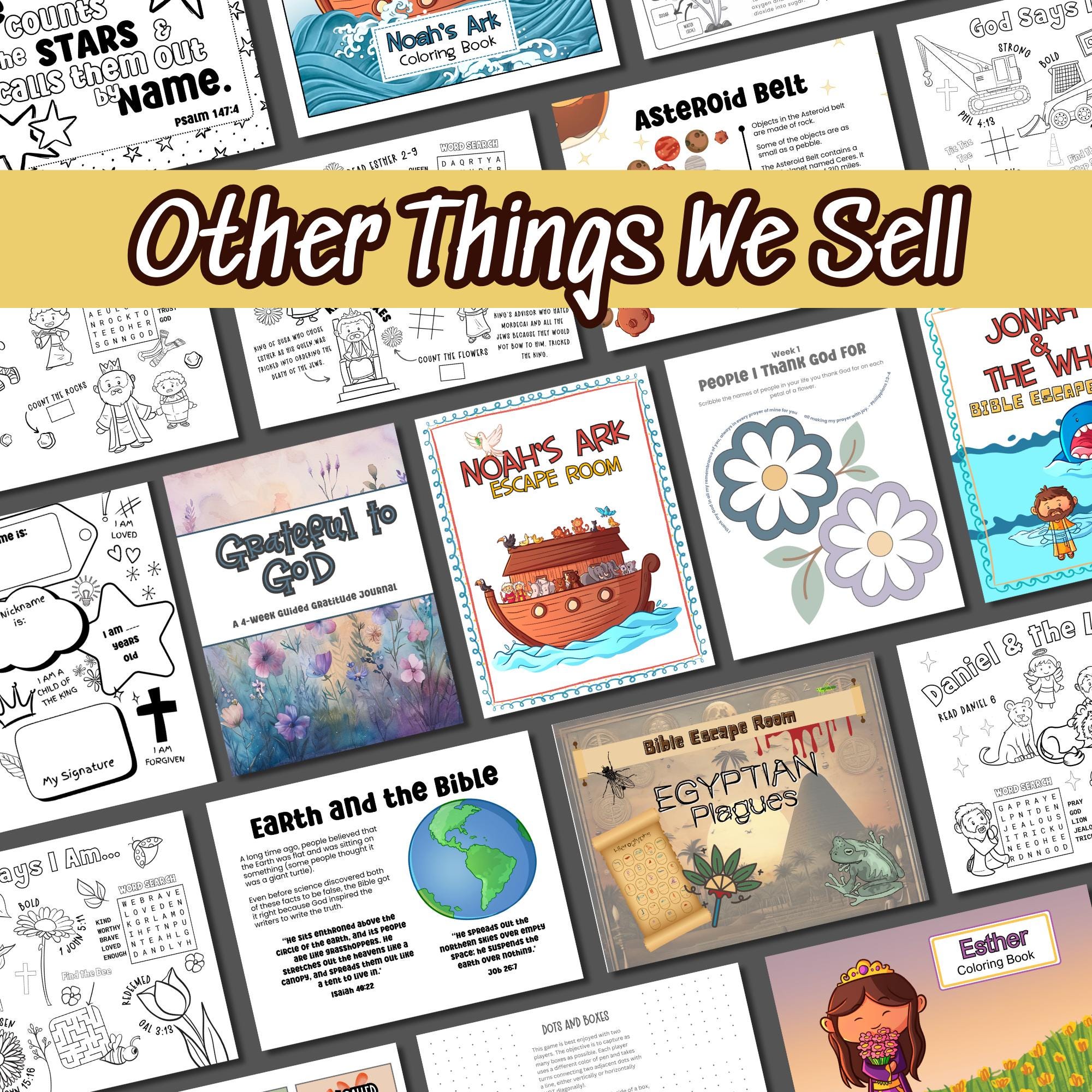 Escape Room Bible Puzzle for Jonah and the Whale Bible Escape Room for ...