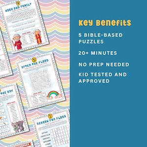 Bible Escape Room for Kids Noah's Ark Escape Room Genesis Escape Room ...