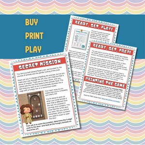 Bible Escape Room for Kids Noah's Ark Escape Room Genesis Escape Room ...