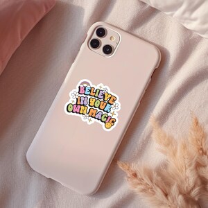 Believe in Your Own Magic Sticker, Laptop Sticker, Kindle Sticker, Cute ...
