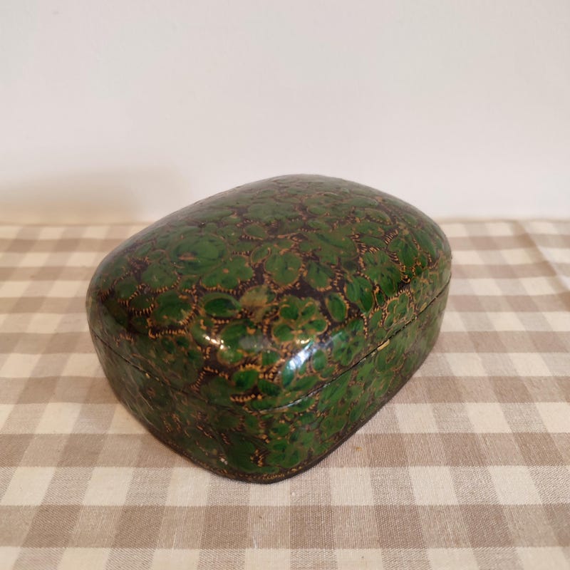 Lacquer Trinket Box - Etsy