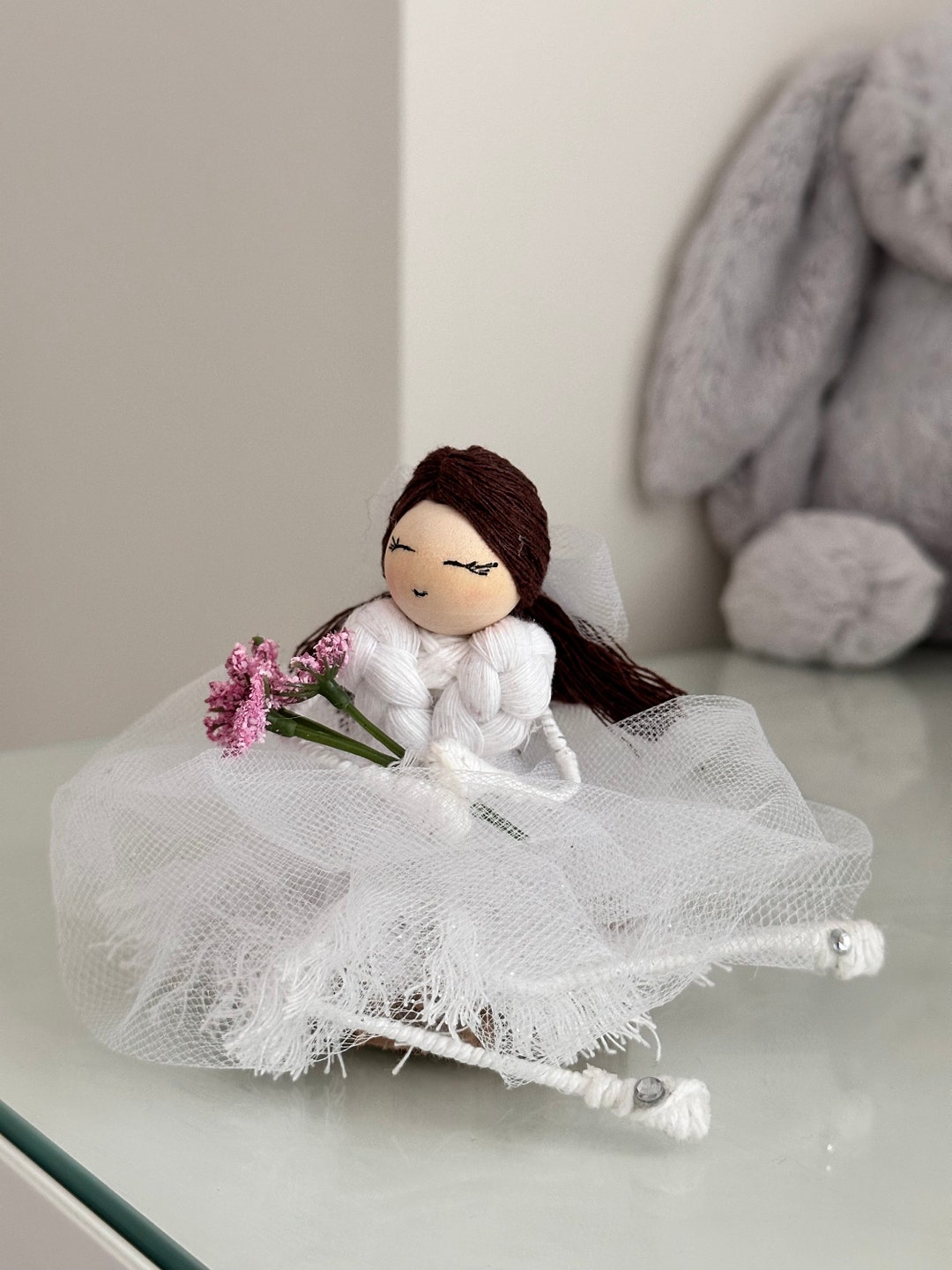 Macrame Doll “perfect Bride” - Etsy