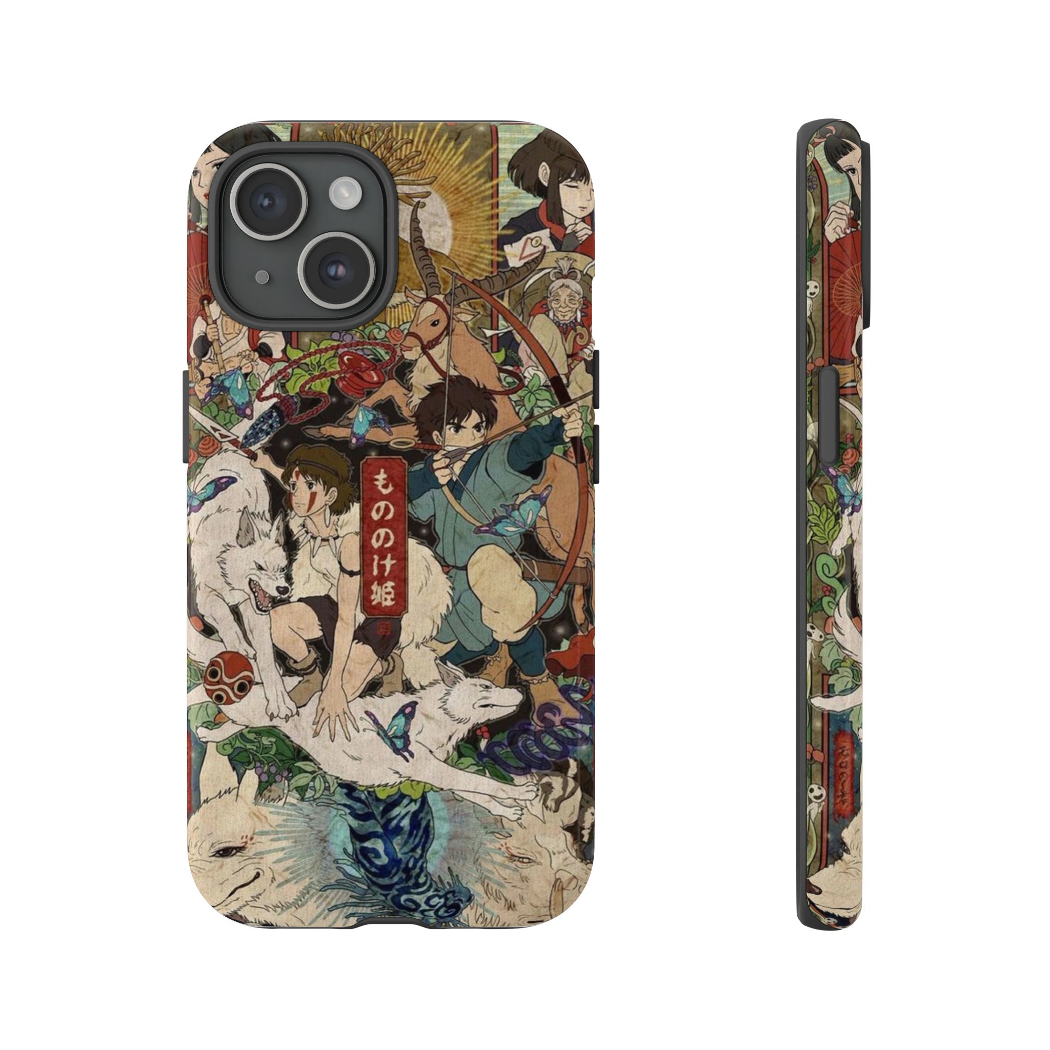 Vintage Princess Mononoke Poster Phone Case - Etsy