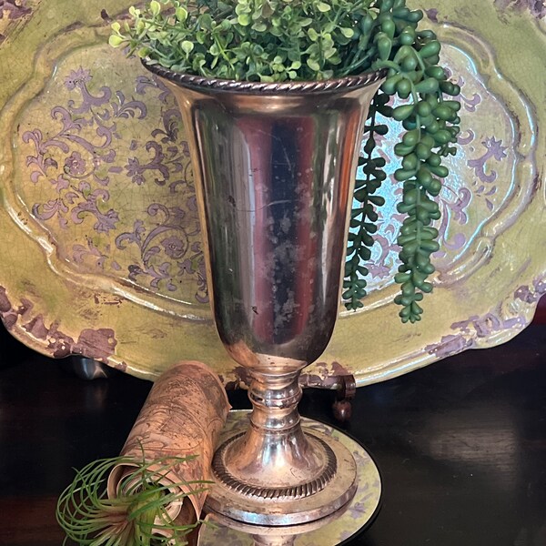 Silver Plated Vases - Etsy