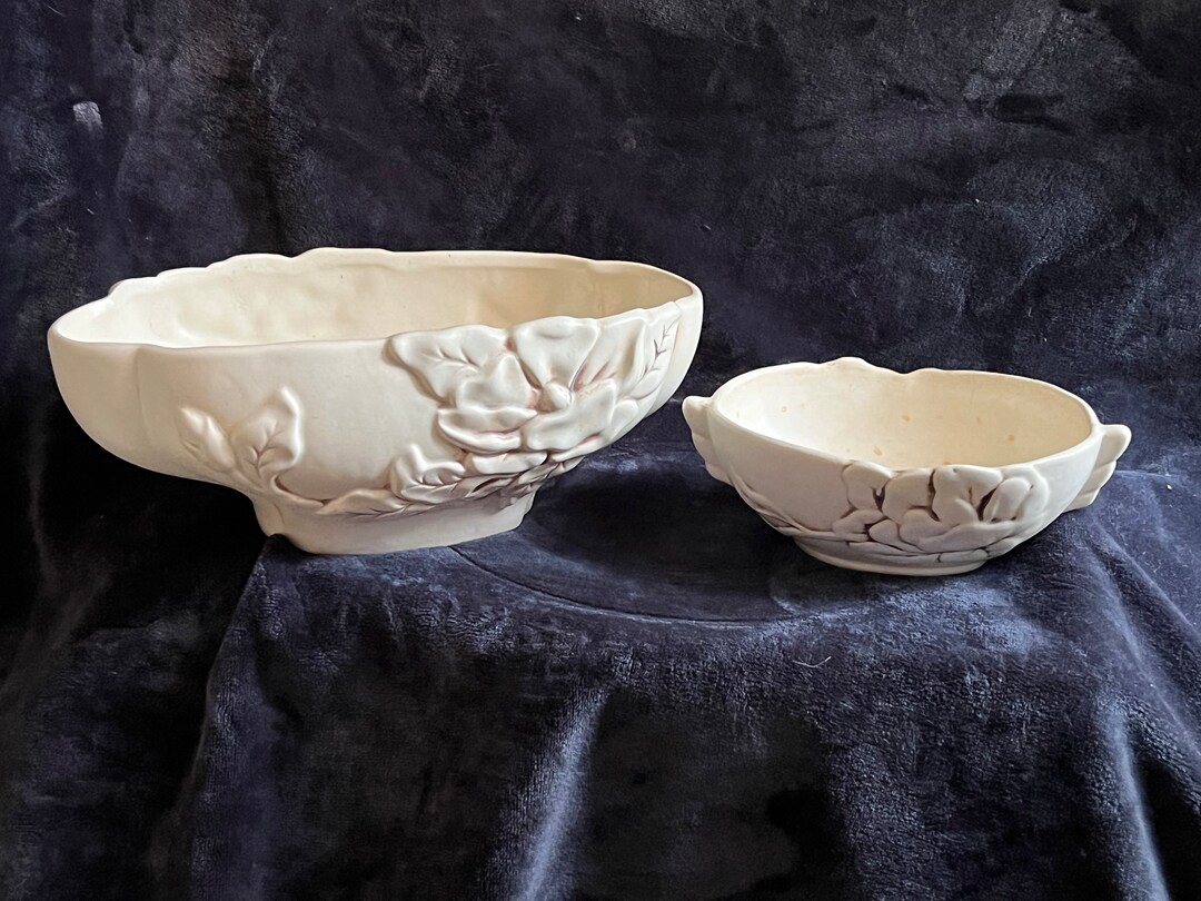 Vintage Red Wing Pottery Bowls; Each Sold Individually; Larger Bowl is ...