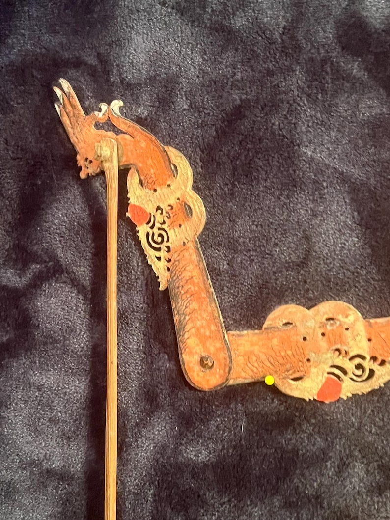 Antique Indonesian Shadow Puppet, Wayang Kulit Ganesha, Balinese Art - Etsy