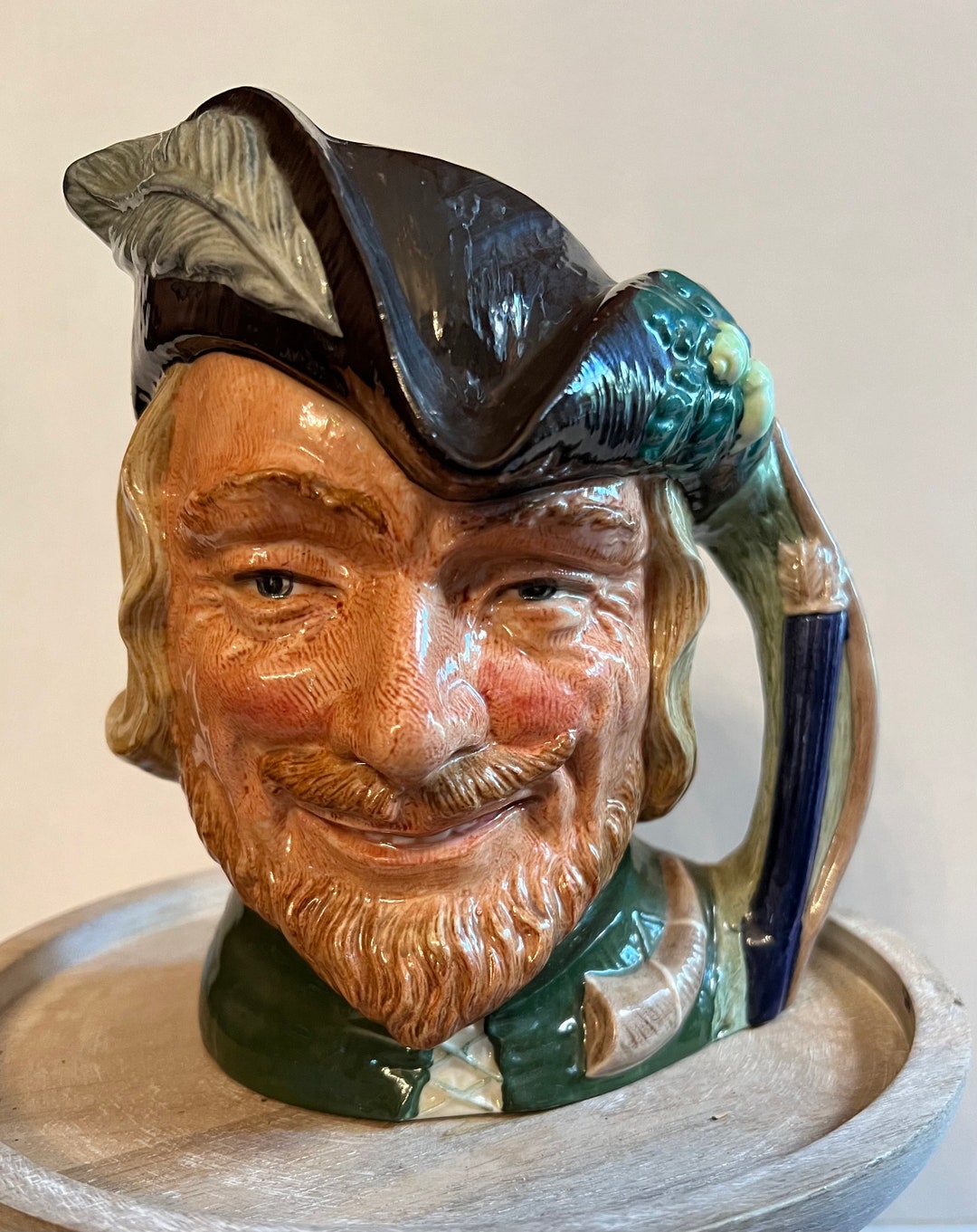 Royal Doulton Robin Hood ETC Large Toby Jug 7 1/2 Tall D6527 England ...