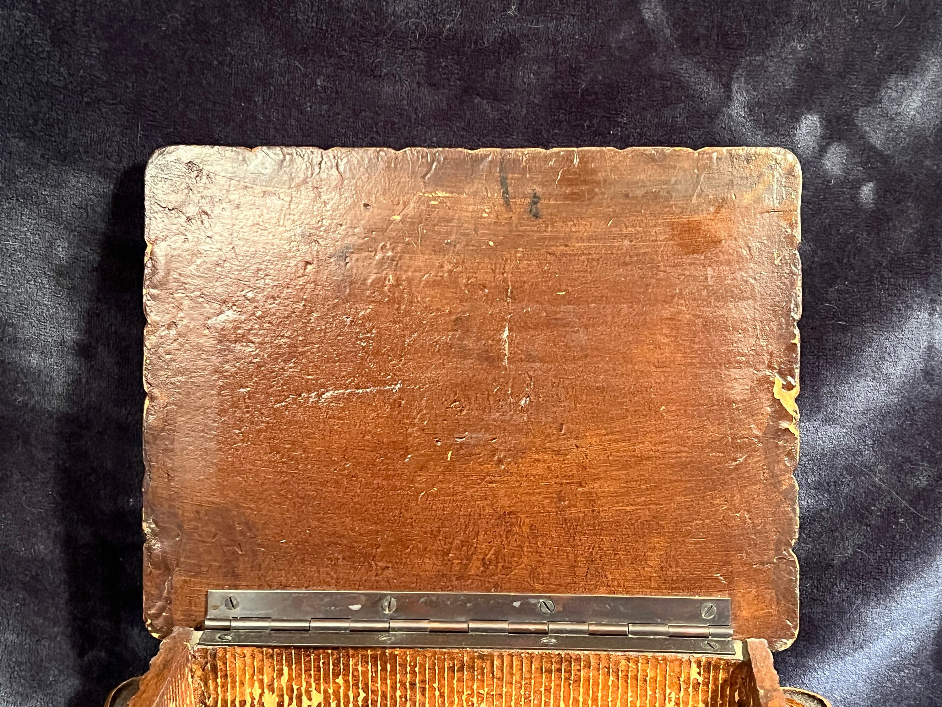 Gorgeous Vintage Syroco Wood Box With Hinged Lid Vintage Candy Box ...