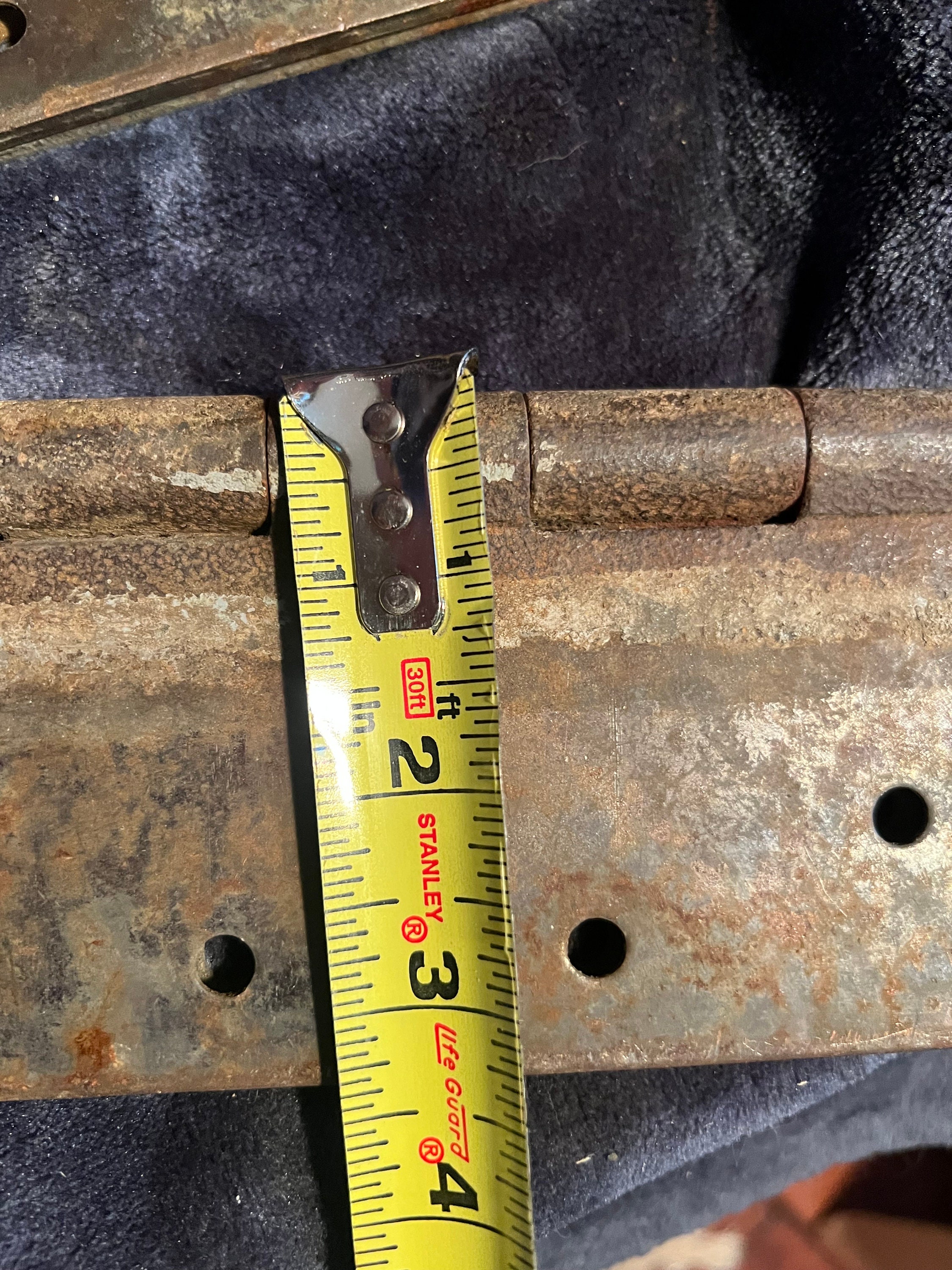 Antique Door Hinges Barn Door Hinges Aged, Rusty Hinges Made in the USA ...