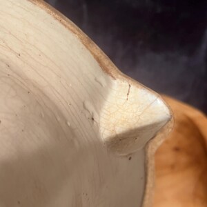 Antique Early (1890 - 1906) Whites Utica Stoneware Pitcher Blue & Grey ...