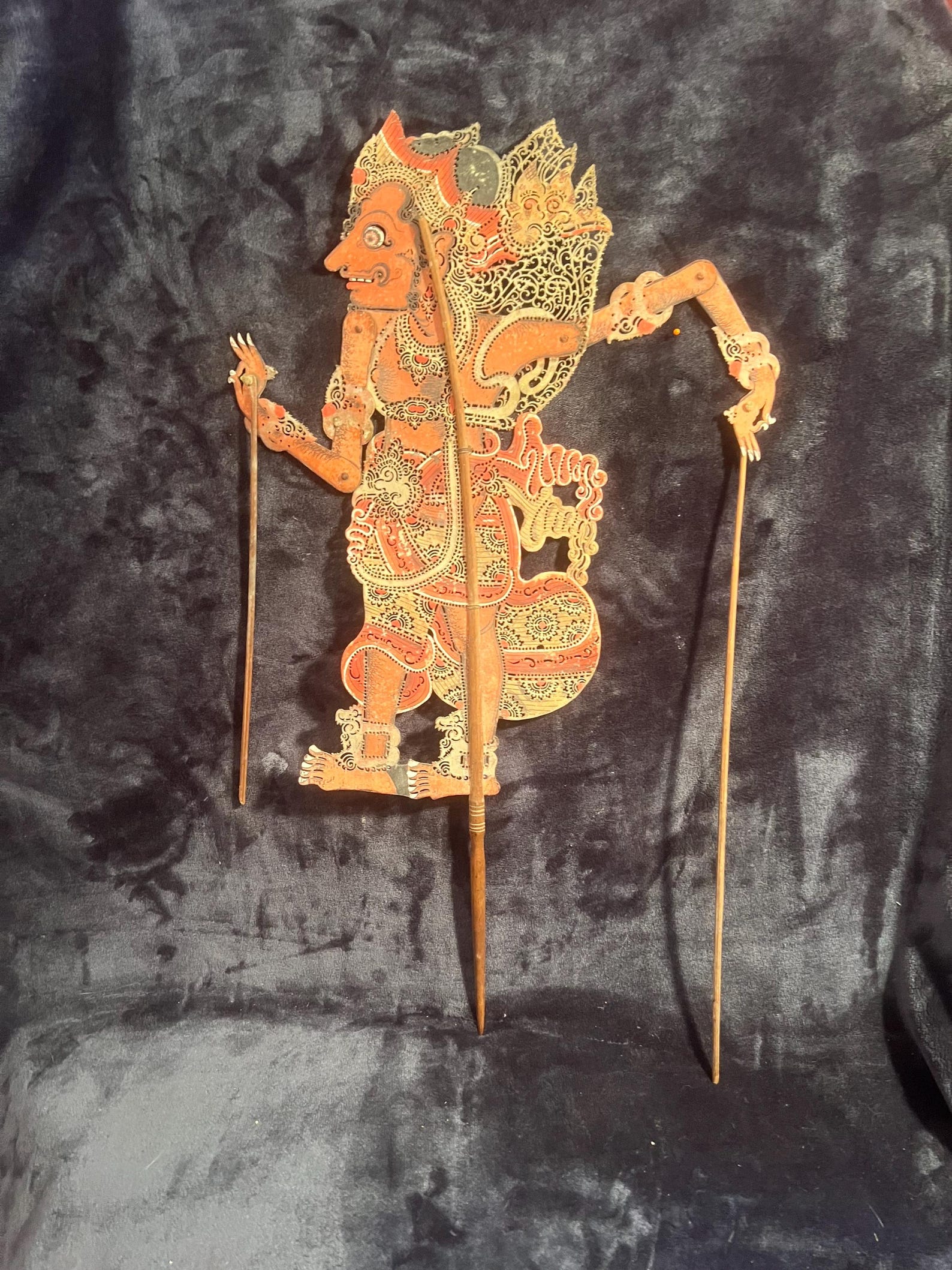 Antique Indonesian Shadow Puppet, Wayang Kulit Ganesha, Balinese Art - Etsy