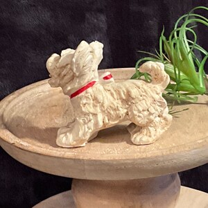 Vintage Chalkware Scottish Terrier; Vintage Scottie; Vintage Carnival ...