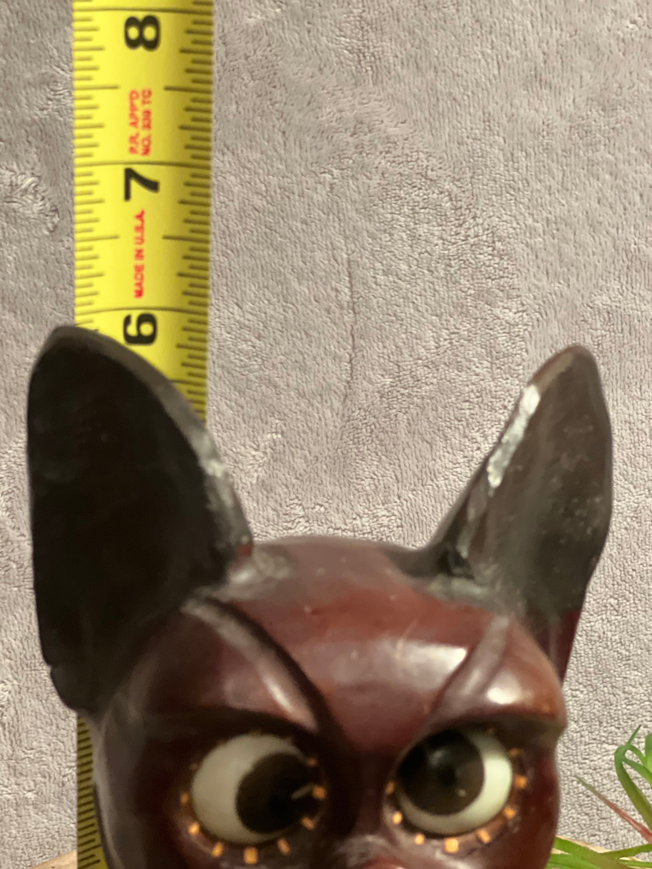 Antique Oswald German Googly Eye Clock French Bulldog; Very Rare ...